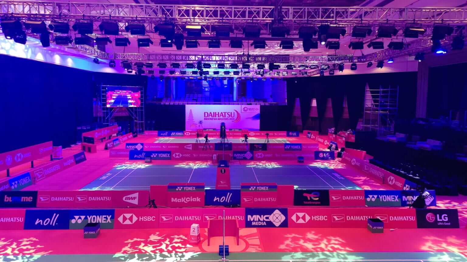 Indonesia Badminton Tournament 2021 | Bali International Convention ...